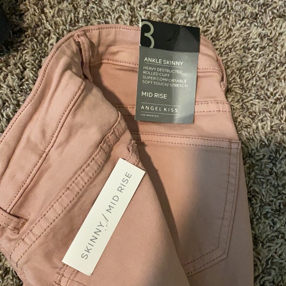 Angel Kiss | Jeans | Tanish Pink Jeans Never Worn | Poshmark